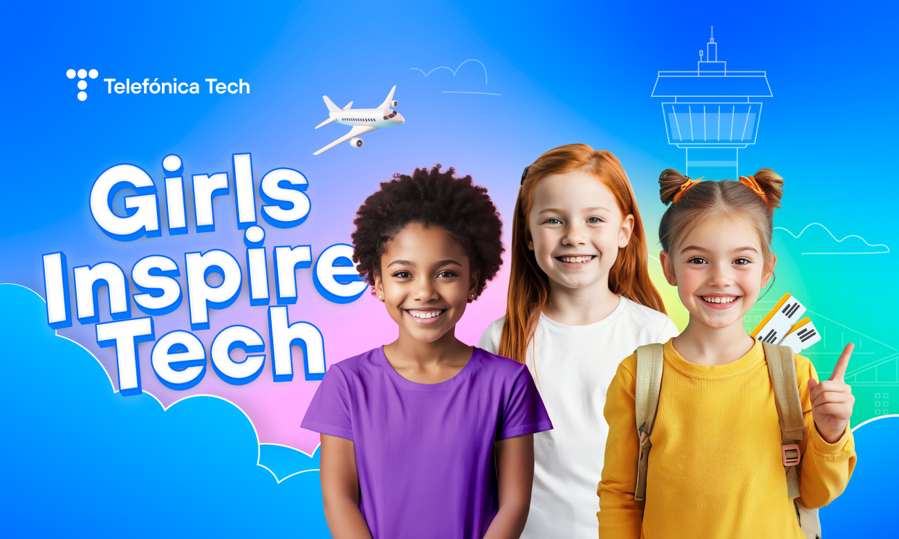 Girls Inspire Tech 2025 | Telefónica Tech women lead young minds